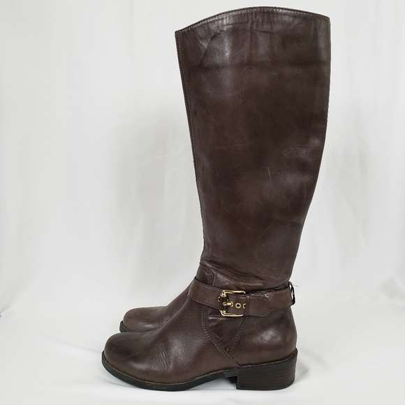 me too | Shoes | Tall Brown Leather Riding Boots | Poshmark